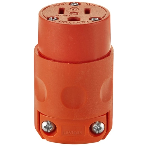 Leviton 515CV-0OR Connector Commercial and Residential PVC Grounding 5 ...