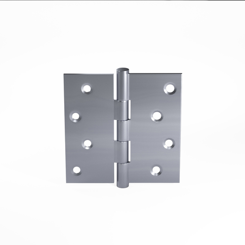 Brixwell 56-441 4in X 4in Hinge Square corners NoN-Removable Pin zinc ...