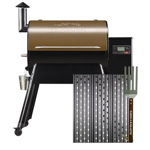 GrillGrate RGG18.5K-0003 Sear Station Grill Grate Kit For Traeger Pro ...