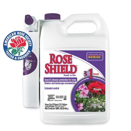 Bonide 983 Rose Shield RTU Insecticide with Power Spray, Liquid, Spray ...