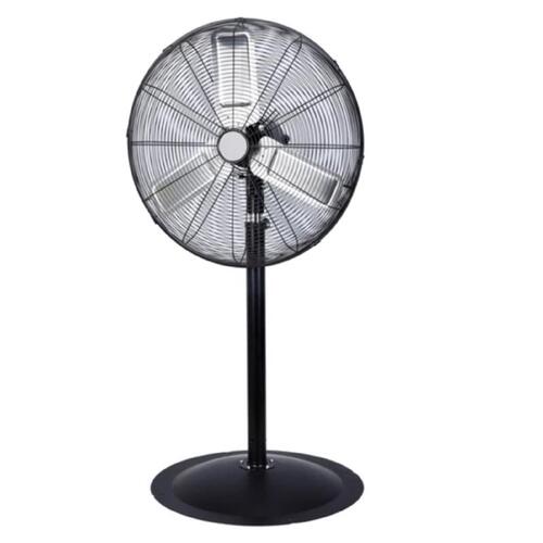 Perfect Aire 1PAFP30 Pedestal Fan 44.25" H X 30" D Oscillating Black ...