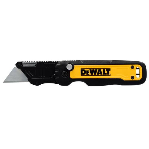 DEWALT DWHT10991 Compact Utility Knife Press and Flip Black/Yellow ...