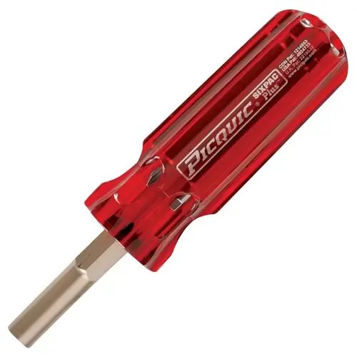 Picquic 88003 SIXPAC Plus Series Multi-Bit Screwdriver, Phillips ...