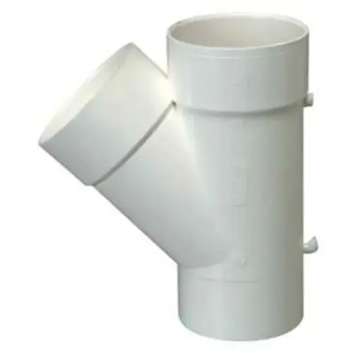 IPEX USA LLC 40334 Pipe Wye, 1-1/2 x 1-1/2 x 1-1/4 in, Spigot x Hub ...