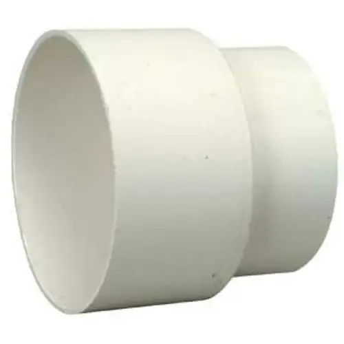 IPEX USA LLC 40704 Pipe Adapter, 4 in, Spigot Hub x Hub, PVC, White Buy Now