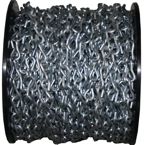 Ben-Mor 51040 Single Jack Chain, #10, 150 ft L, Steel, Zinc, 43 lb ...