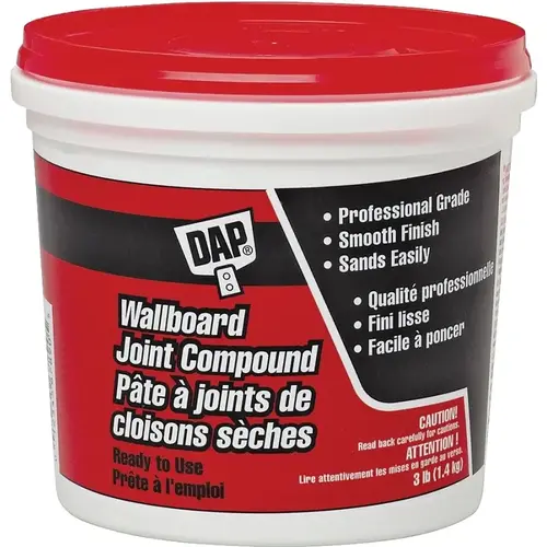 DAP 30120 Joint Compound, Paste, Gray, 1.5 kg Tub Buy Now