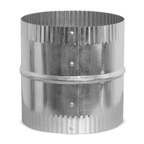 IMPERIAL GV1071 -A Connector Union, 6 in Union, Round Duct, Galvanized ...