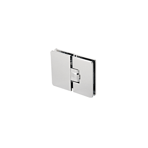 CRL M1L180CH Chrome Milano 180 Series 180 Degree Glass-to-Glass Hinge