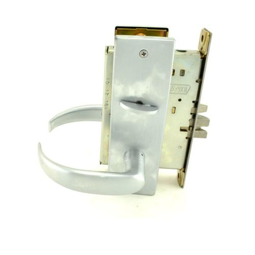 Schlage Commercial L9453P 17N 626 Entry / Office with Deadbolt Mortise ...