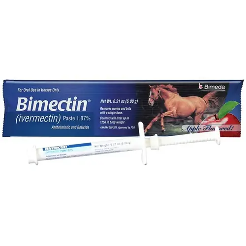 Bimeda North America 1BIM004-XCP12 Bimectin (ivermectin 1.87%) Paste 0. ...