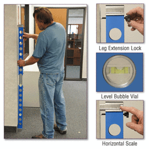CRL PPL10 Plumb Perfect Level Tool - 96"