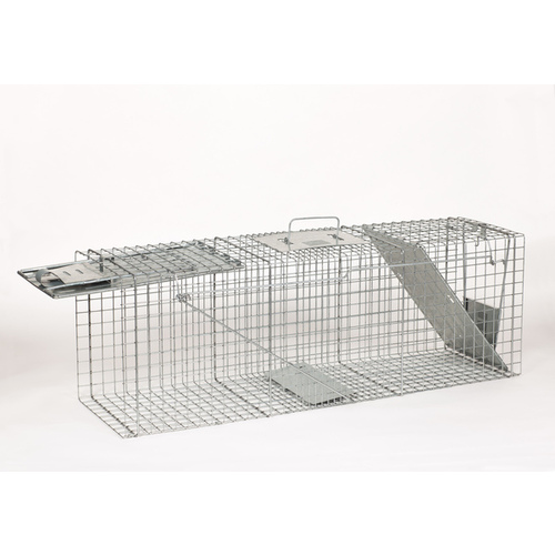 Havahart 1045 Large Animal Trap, 36 in L, 10 in W, 12 in H, Spring ...