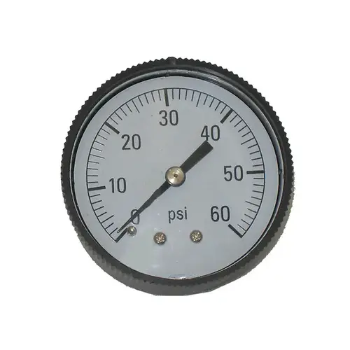 JED Pool Tools 80-847 JED 80-847 Pool Pressure Gauge - Back Mount Buy Now