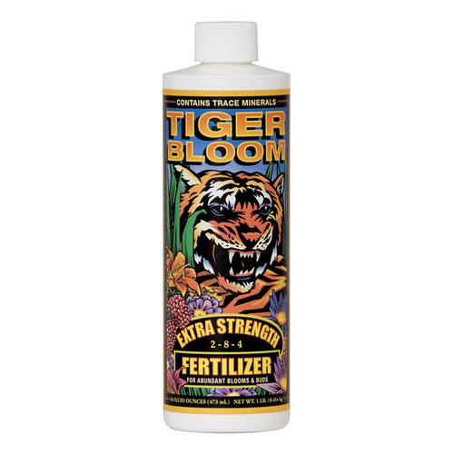 FoxFarm FX14093 Tiger Bloom Liquid Fertilizer Concentrate, 1-Pt.