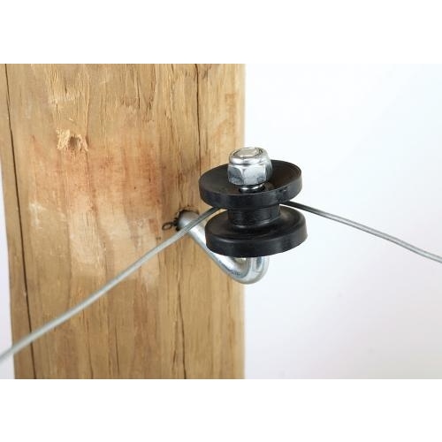 Dare Products 451 Electric Fence Corner Post Bracket Kit, Black Buy Now