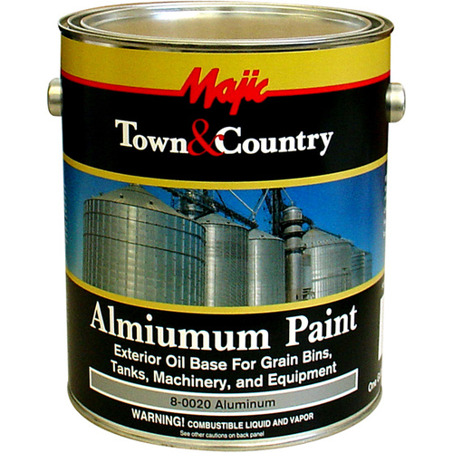 Majic Paints 8-0025-1 Majic Durable Bright Aluminum Paint 1 Gallon Buy Now