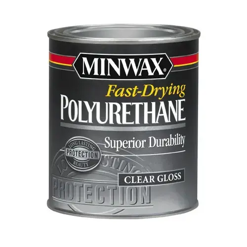 Minwax 63000444 Fast-Drying Polyurethane - Clear Gloss - Quart Buy Now