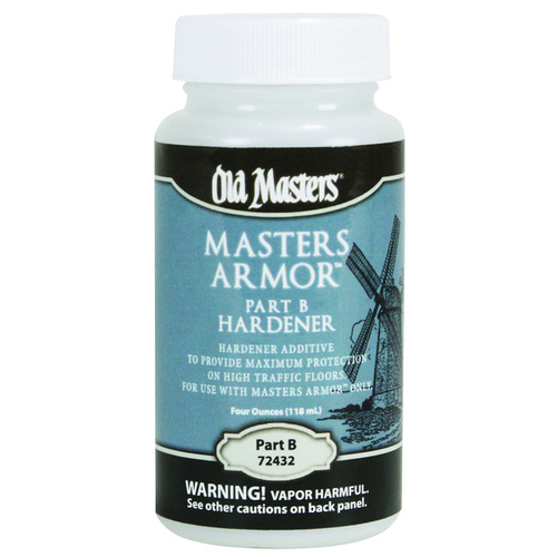 Old Masters 72432 OLD MASTERS MASTER ARMOR PART B HARDENER - 4 OZ