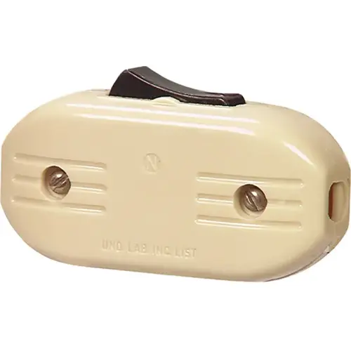 Eaton 933V-BOX 933 Switch, 3 A, 120 V, Screw Terminal, Phenolic, Ivory ...