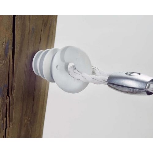 Dare Products 2671W RING INSULATOR FOR LINE AND CORNER POSTS - White ...