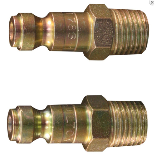 Milton Industries, Inc. S-783 Compression Plug, T-Style, Male, 1/4-In. NPT