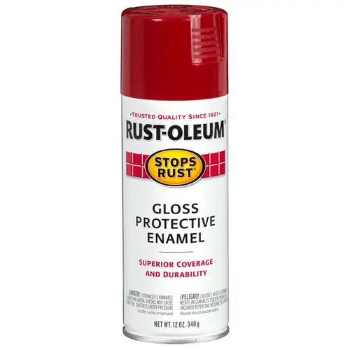 Rust-Oleum 7765830 Stops Rust Protective Enamel Spray Paint, 12 oz ...
