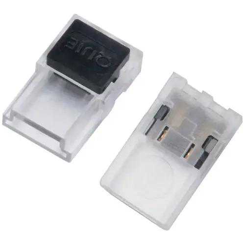 Hafele 824.19.421 Cable/LED Connector, 8 mm Plastic, clear clear Buy Now