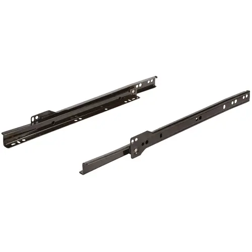 Hafele 423.37.155 Epoxy Coated Bottom Mounted Slide Set, 3/4 Extension ...