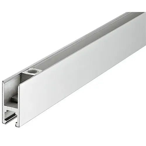 Hafele 981.00.252 Top Door Rail, For tempered glass doors, Matt Buy Now