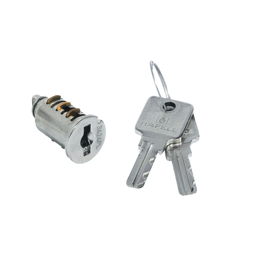 Hafele 210.30.600 Cylinder Core, VCS18, for Reversible Key with 2 Keys ...