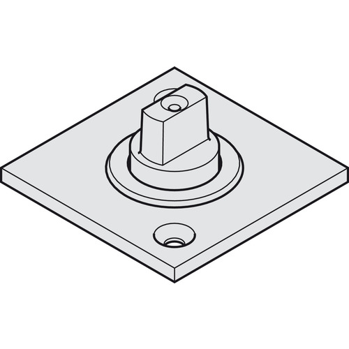 Hafele 932.00.301 Pivot Bearing, Floor Spring With angular ball bearing