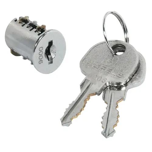 Hafele 210.40.600 Plate-Cylinder Removable Core, Keyed Different, Symo ...