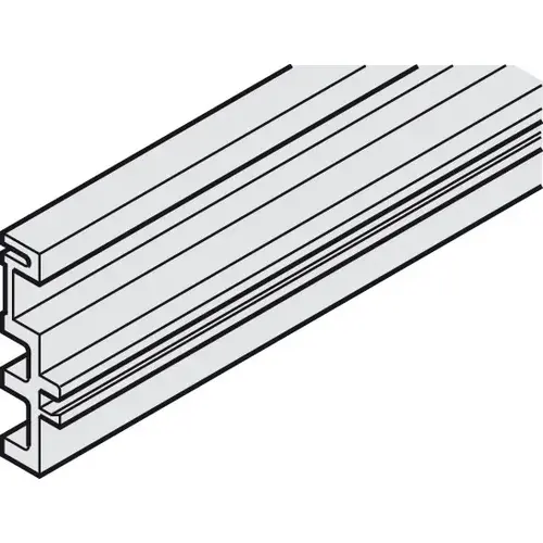 Hafele 941.13.220 Spacer Profile, Pre-drilled, for wall mounting the ...