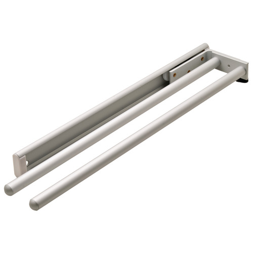 Hafele 510.54.921 Towel Rack Pull-Out, 2 Bar, Extendable Anodized ...