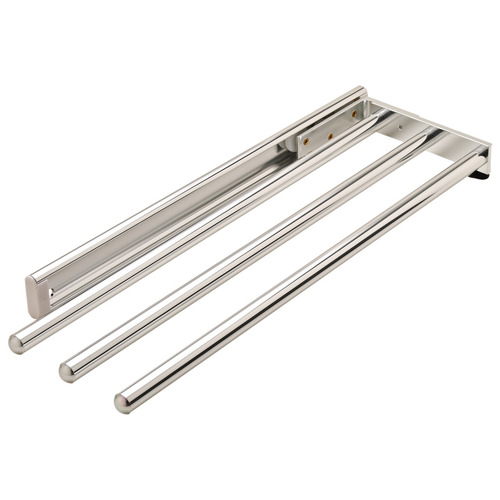 Hafele 510.54.232 Towel Rack Pull-Out, 3 Bar, Extendable Polished ...