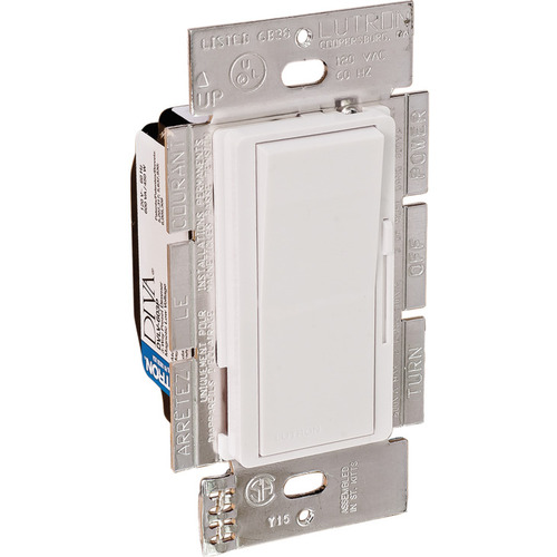 Hafele 820.66.752 Lutron Wall Dimming Control, Diva, 2 Wire Low Voltage ...