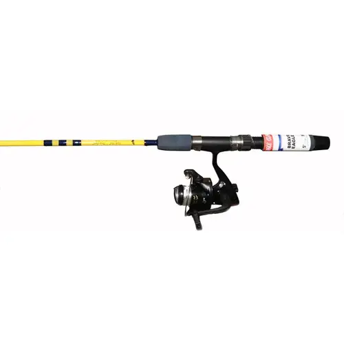 Eagle Claw Fishing Tackle MS7025 Eagle Claw Brave Eagle Rod & Reel ...