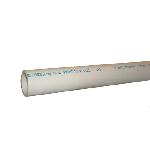 JM EAGLE 531111 Schedule Series Pipe, 1-1/2 in, 10 ft L, Solvent Weld ...