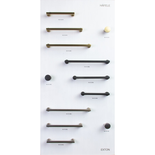Hafele 732.31.075 Decorative Hardware Display Board, White Exton Exton ...
