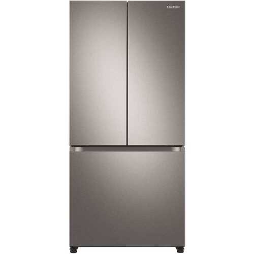 Samsung RF18A5101SR/AA 18 Cu. Ft. French Door Refrigerator In Stainless ...