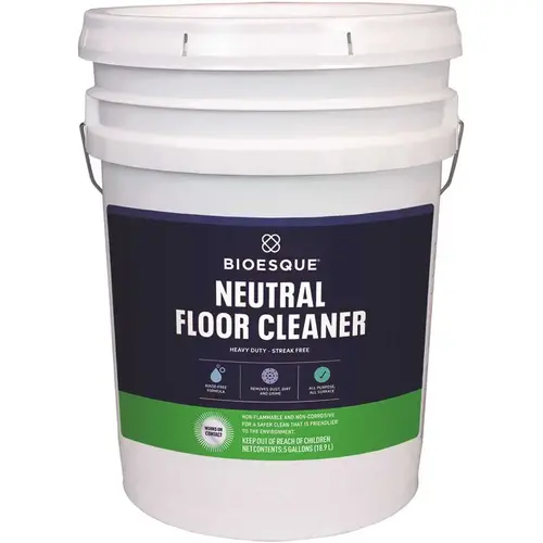 BIOESQUE BSNFC-5Gal 5 Gallon Neutral Floor Cleaner Green Seal Certified ...