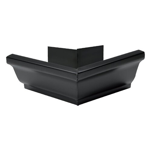 Amerimax 2500235 Outside Miter 3.75" H X 8.88" W X 8.88" L Black ...