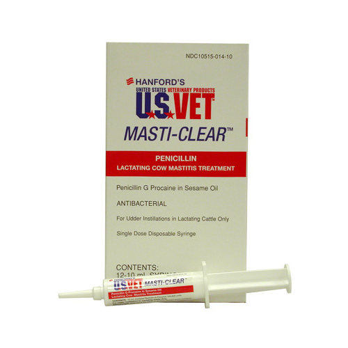 DURVET, INC. 001-HFHAN012LC Masti-Clear - Box of 12 Mastitis Tubes Buy Now