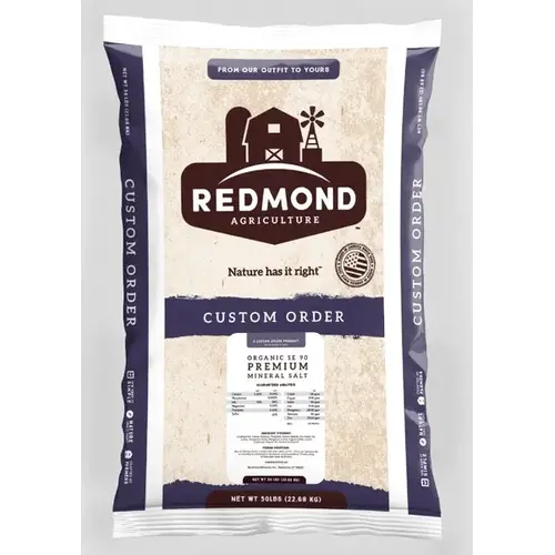 Redmond Minerals, Inc / Trophy Rock 50LB Redmond Beef Mineral with ...