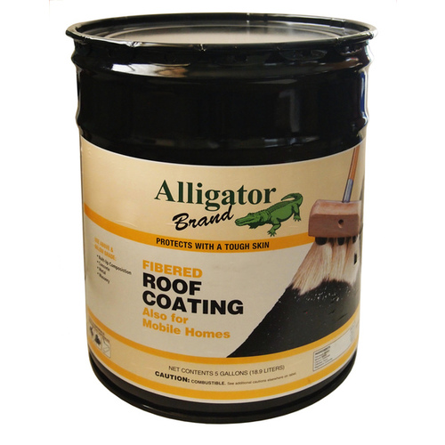 Alligator Brand 35510028 Fibered Roof Coating 5-gallon Buy Now