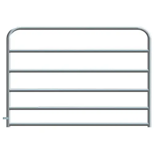 Alligator Brand 14230432 Gate 6-Bar Round Corner 6ft - Galvanized Buy Now