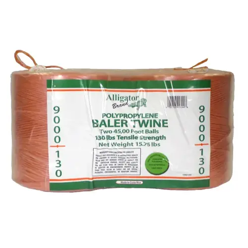 Alligator Brand 19901394 baleCORD - Polypropylene Baler Twine 9000 ft ...