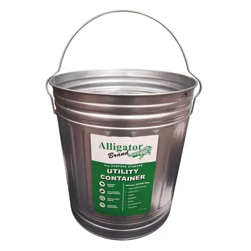 Alligator Brand 33220294 Utility Container Galvanized 20-gallon Buy Now