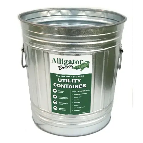 Alligator Brand 33220219 Utility Container Galvanized 6-gallon Buy Now